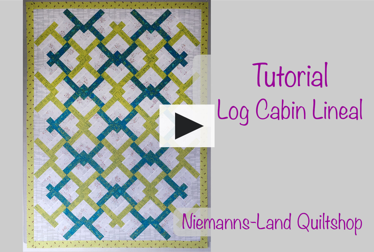 Log Cabin Ruler – Tutorial